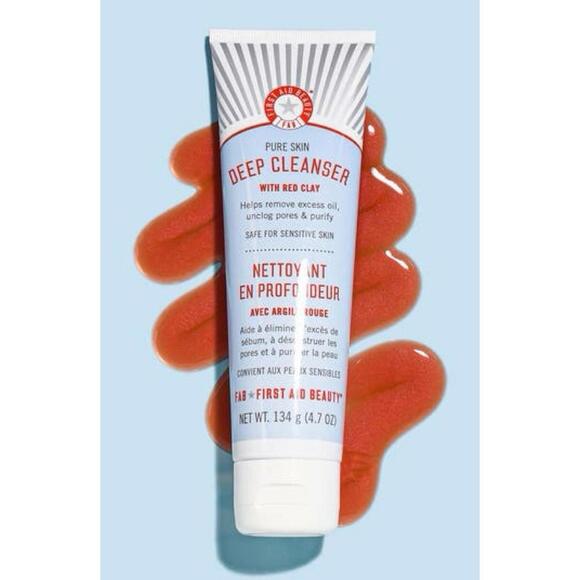 First Aid Beauty | Bath & Body | Pure Skin Deep Cleanser With Red Clay ...